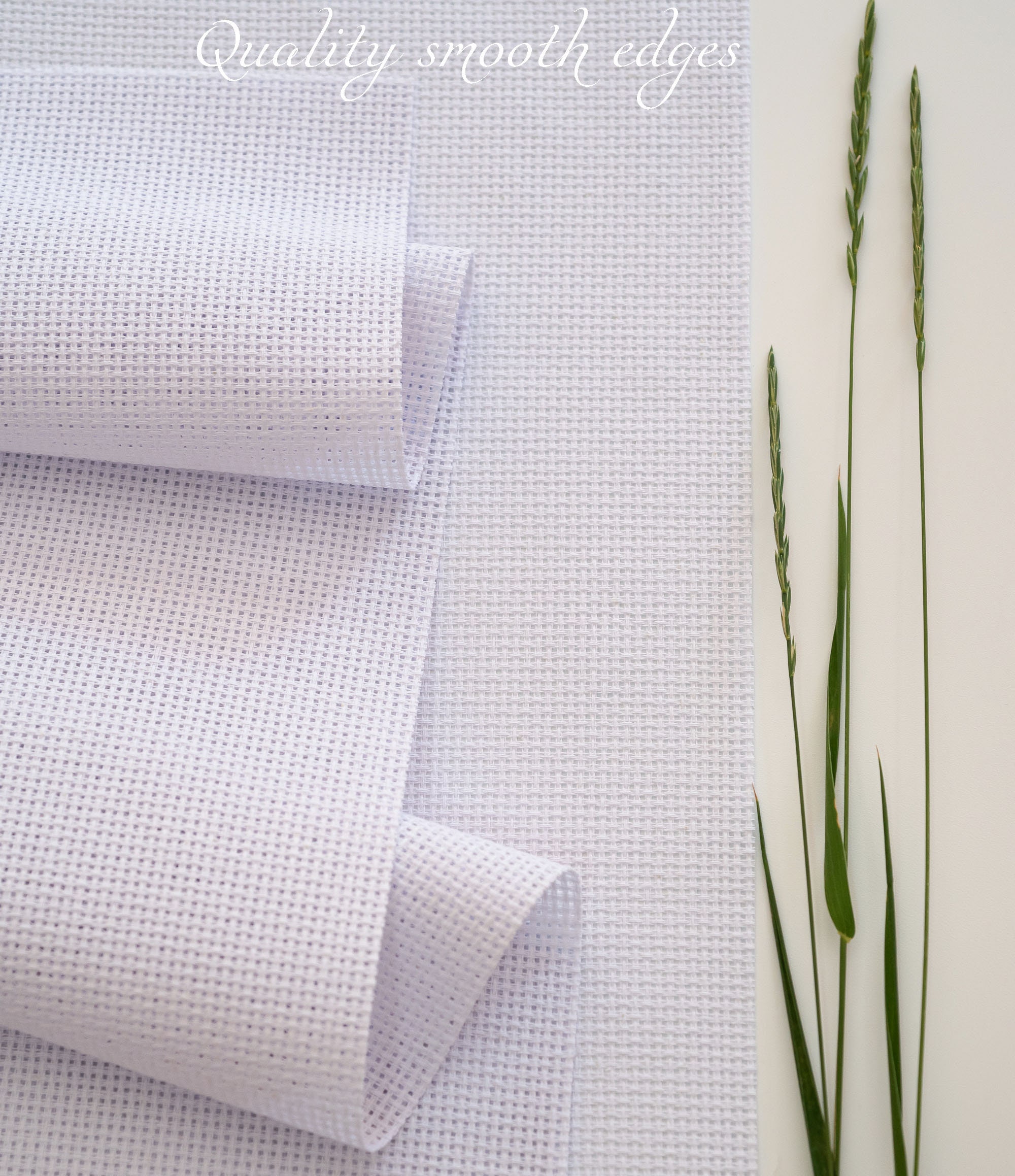 Zelenava / 10 Count Aida Cloth White AIDA 10 Count / 100% Cotton Aida ...