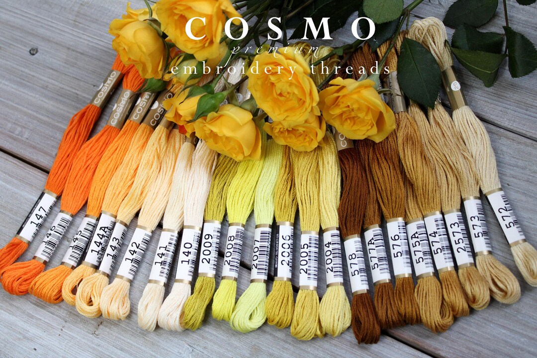 COSMO Embroidery Floss Bundles / Cosmo Thread Set / Cosmo Embroidery ...