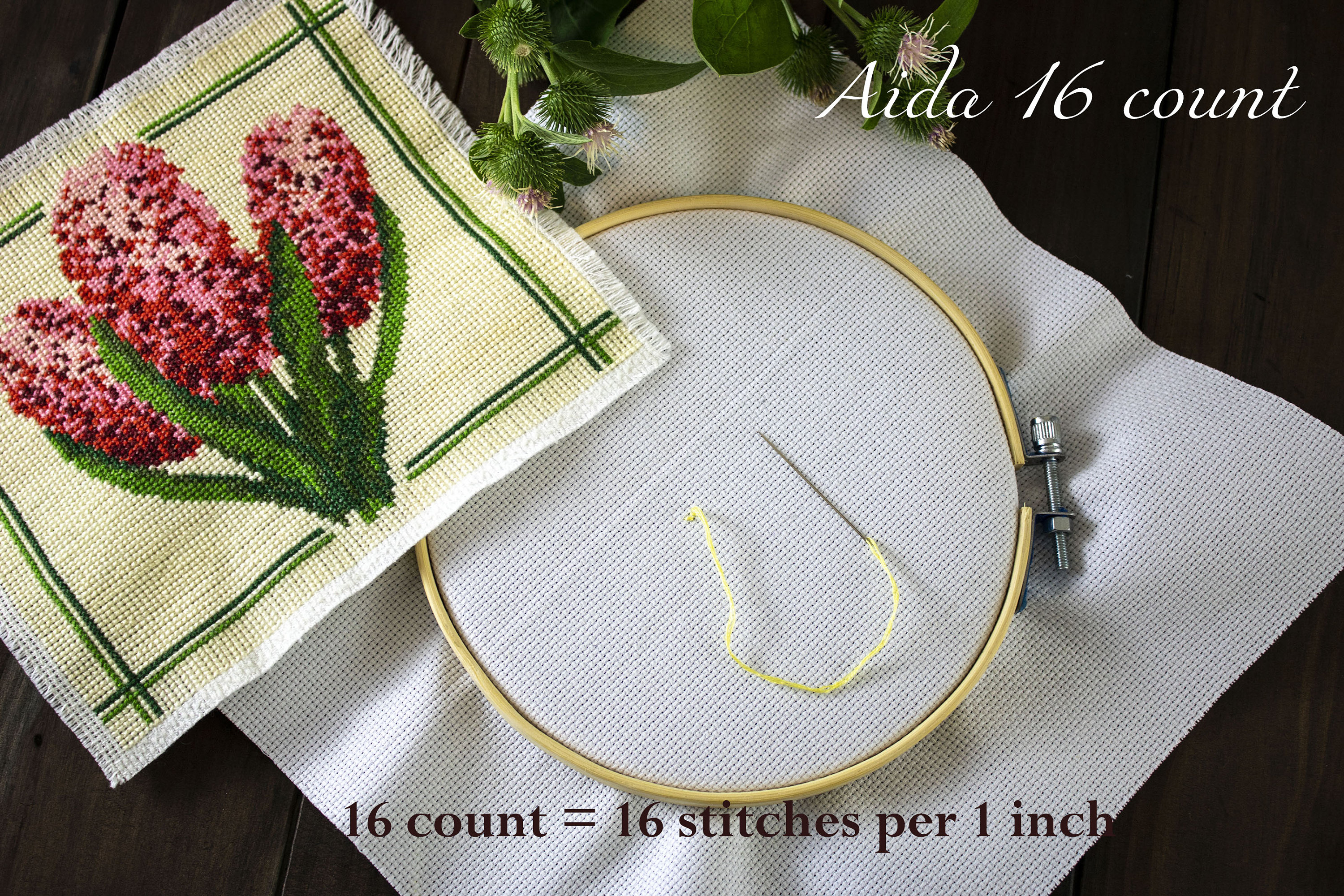 Zelenava / Starched White Aida Cloth 14 Count / 10 Count Aida / 16 ...