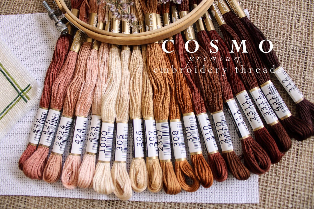 COSMO Embroidery Floss Bundles / Cosmo Thread Set #25 / Cosmo ...