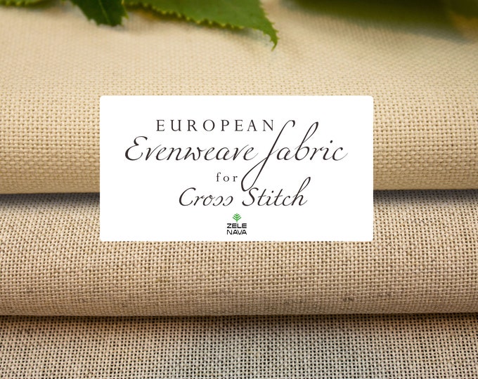 Winter Solstice Fabrics by Stephanie Hand Dyed Fat Eighth 32 or 36 Ct Linen Cross Stitch - Etsy