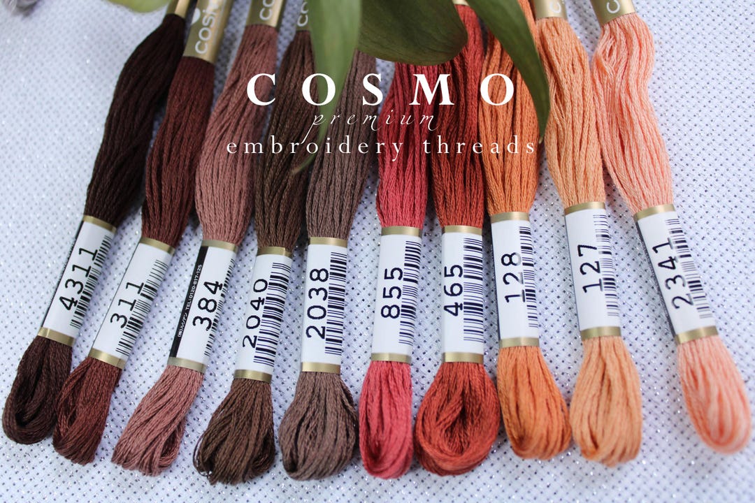 COSMO Embroidery Floss Bundle / COSMO Floss #25 / Cosmo Thread Set of ...