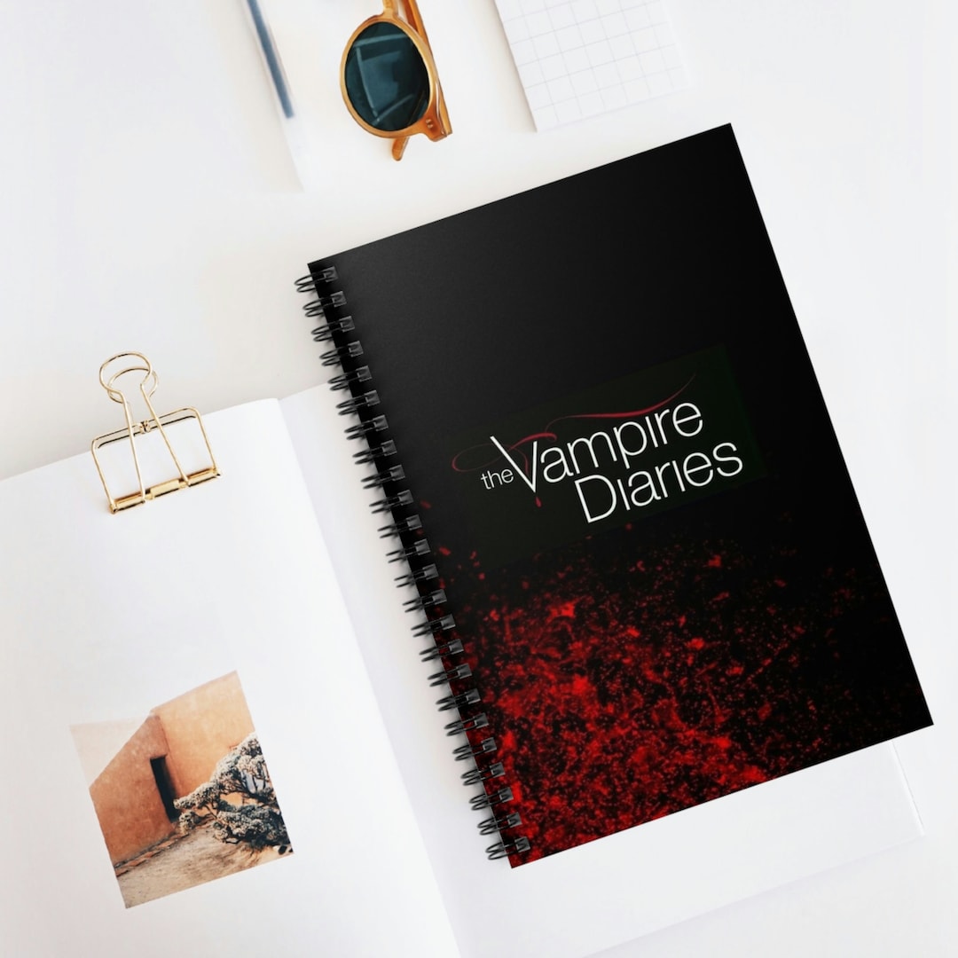 The Vampire Diaries Notebook - Etsy