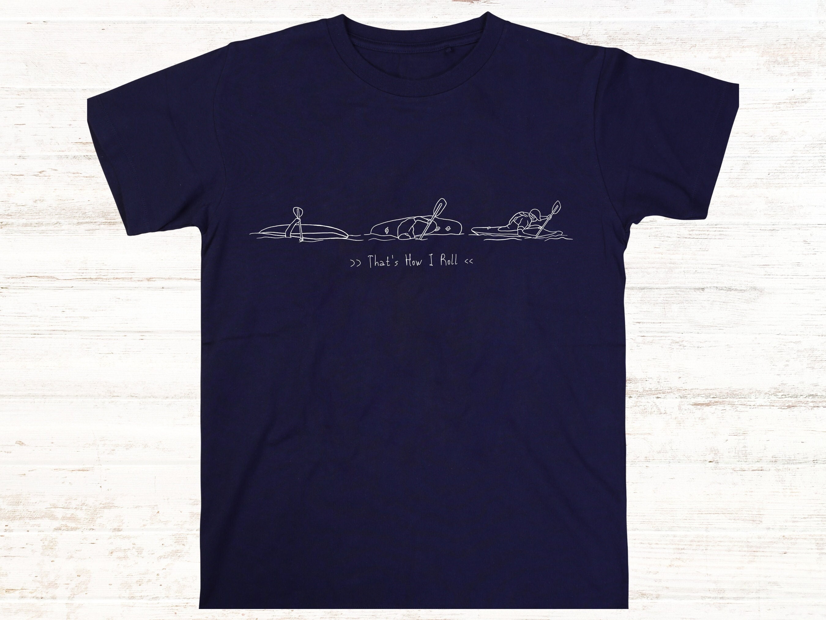 That's How I Roll Kayak T-shirt, Funny Kayaking T-shirt, Whitewater ...