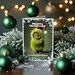 Grinch Cat Christmas Print: Funny Holiday Wall Art (digital Download ...