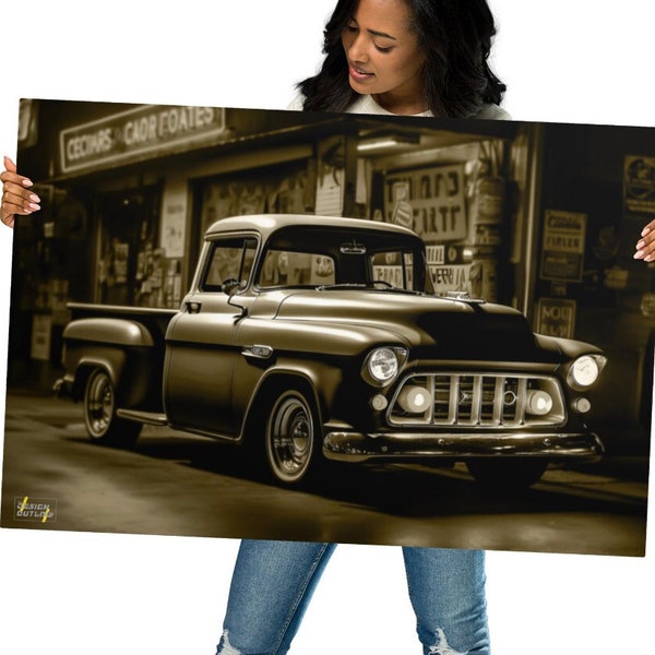 Chevy Truck Canvas Wall Art - Etsy
