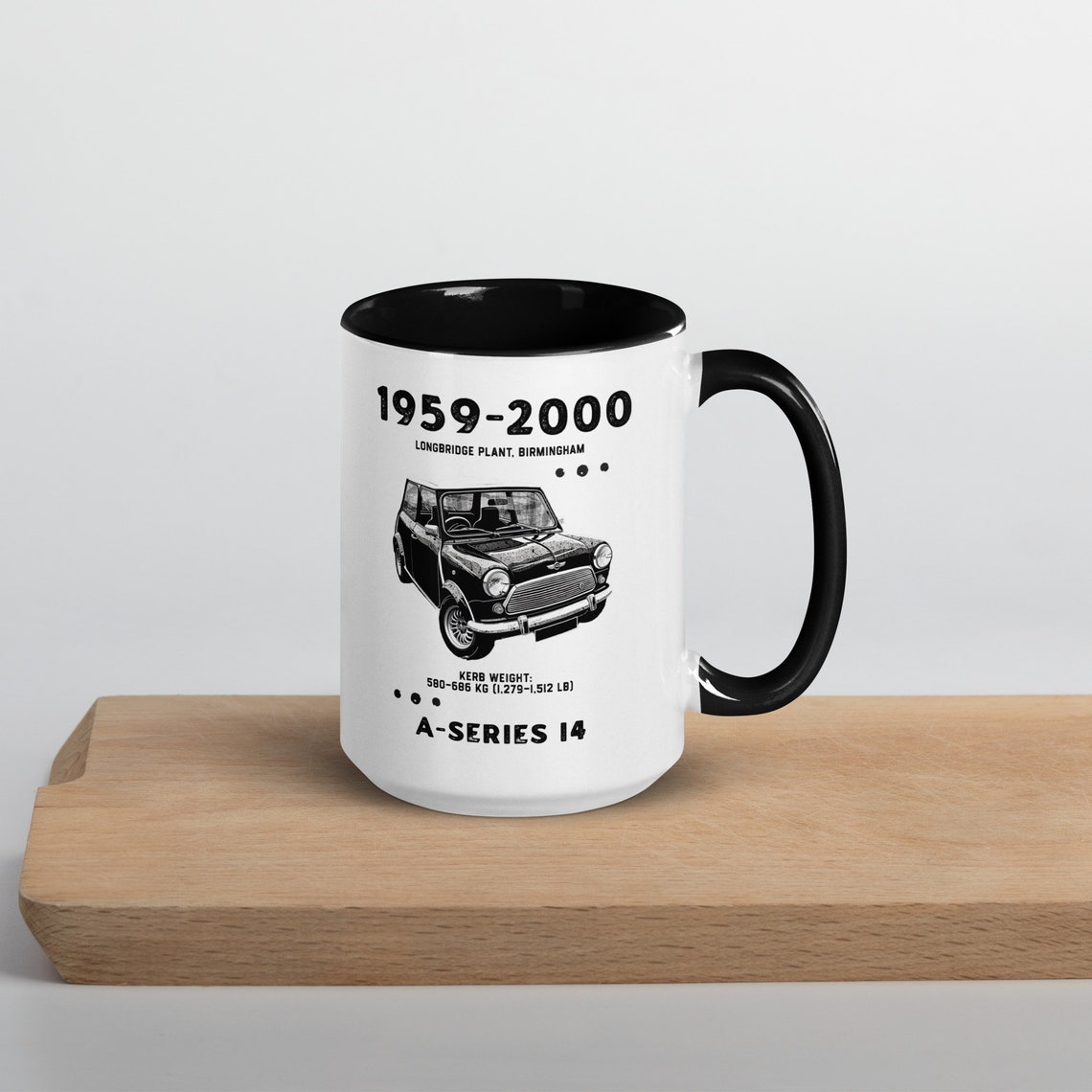 Mini Cooper Coffee Mug Vintage Classic British Car Gift for - Etsy