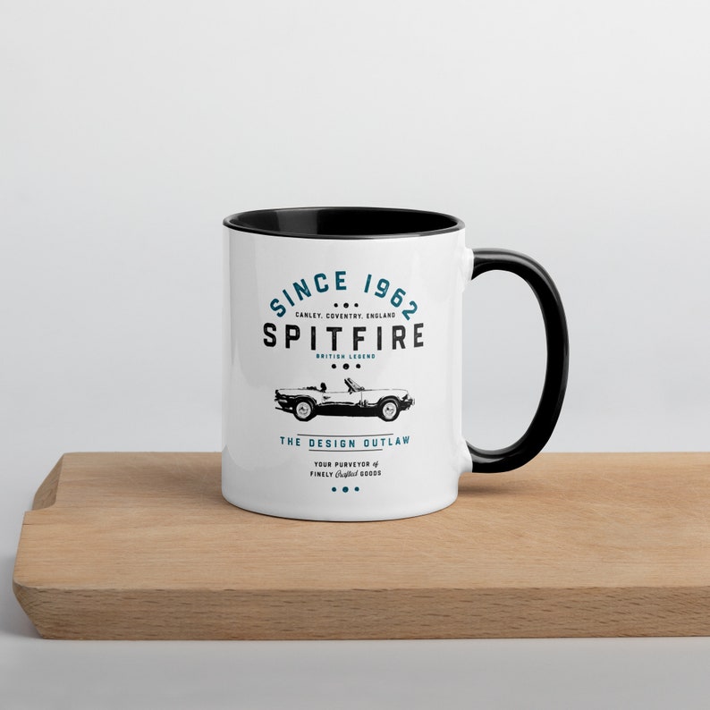 Triumph Spitfire Mug Classic British Car Unique Vintage Accessory Gift ...