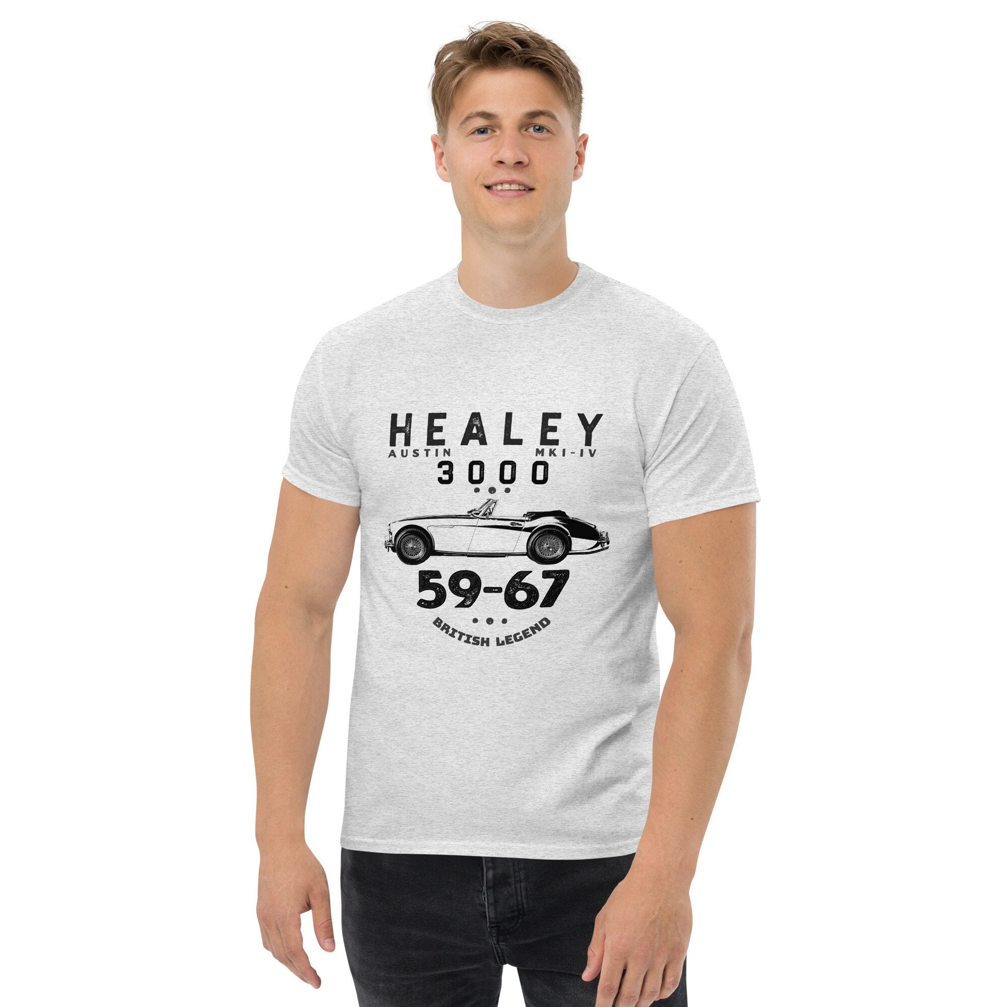 Austin Healey 3000 T-shirt Men's Classic British Car Mk1-4 Healey ...