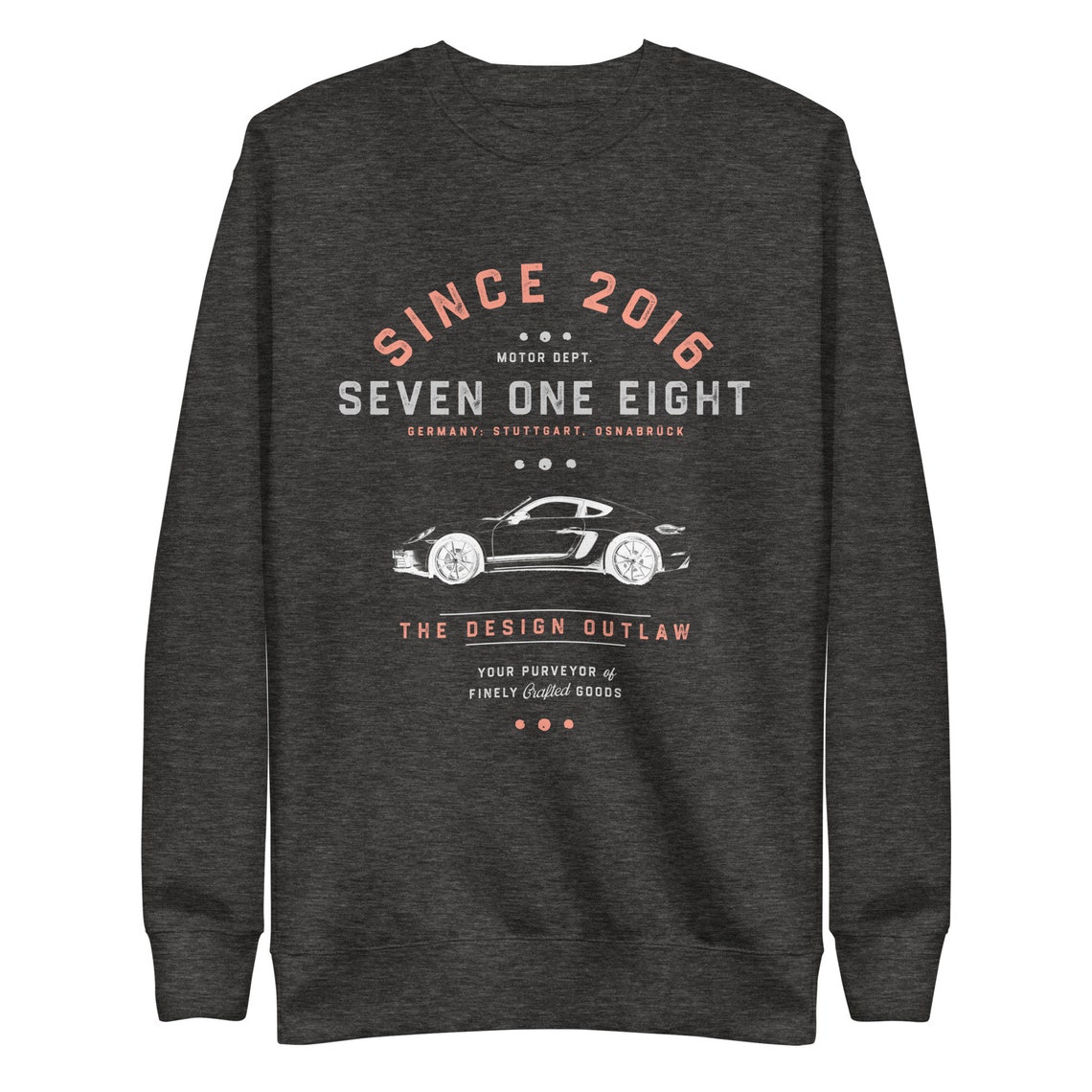 Vintage 718 Sweatshirt: Classic German Sports Car Clothing - Etsy