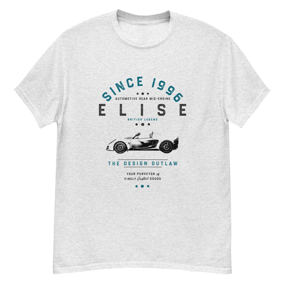 Vintage Elise T-shirt Unique British Sports Car Clothing Apparel Gifts ...