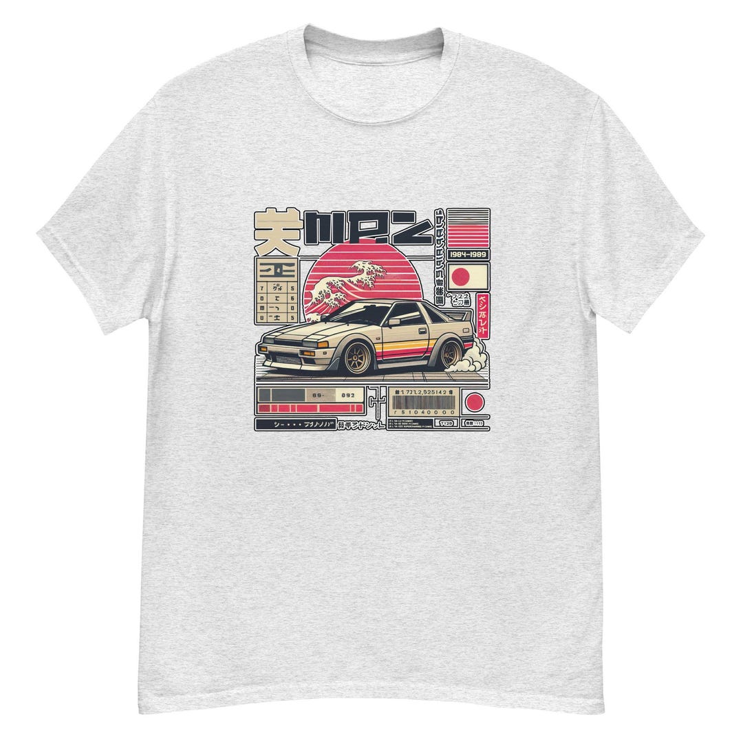 MR2 T-shirt - 1st Generation Classic Japanese Poster Car Graphic Tee ...