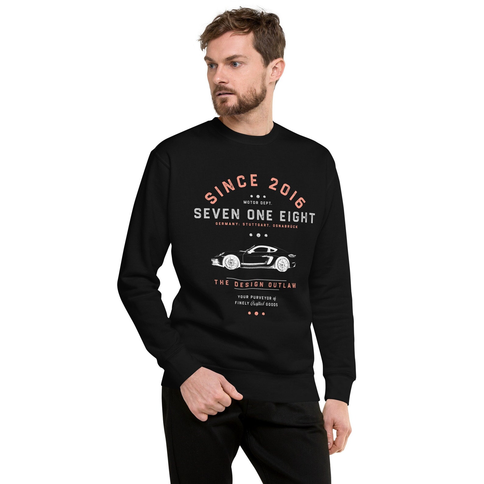 Vintage 718 Sweatshirt: Classic German Sports Car Clothing - Etsy