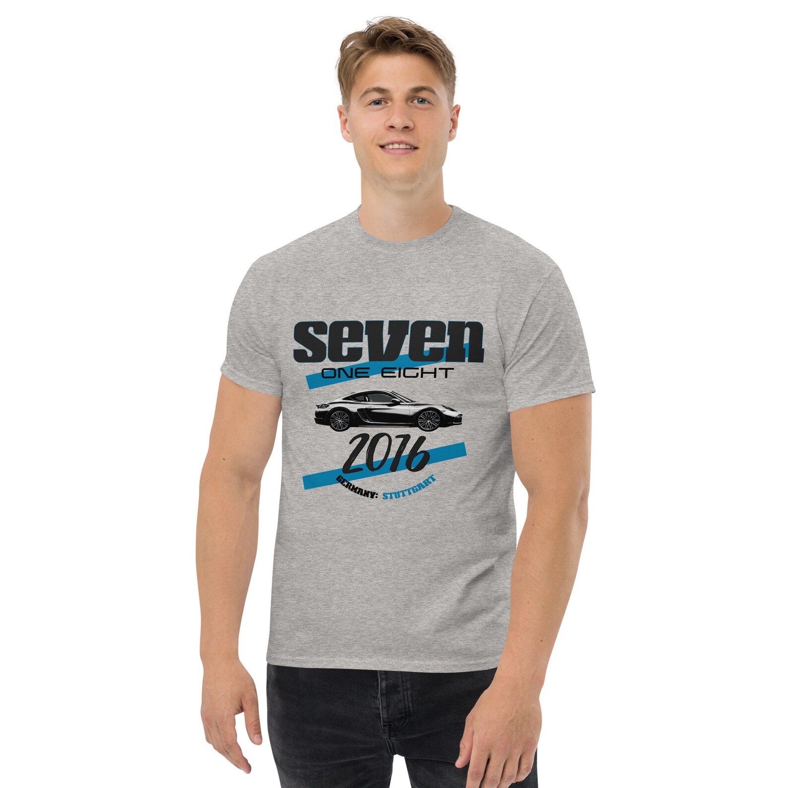 718 German Car T-shirt: Classic Automotive Tee - Etsy