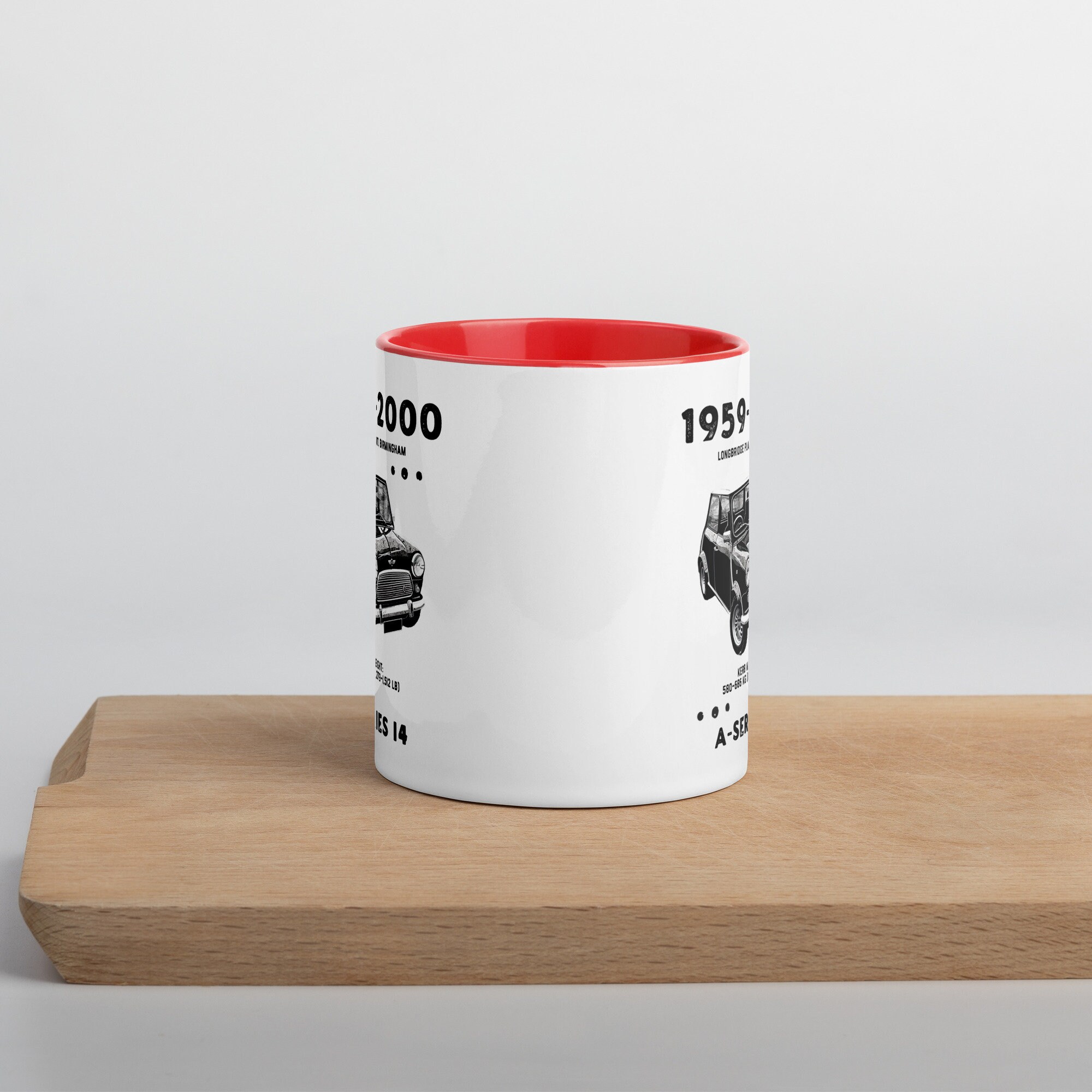 Mini Cooper Coffee Mug Vintage Classic British Car Gift for - Etsy