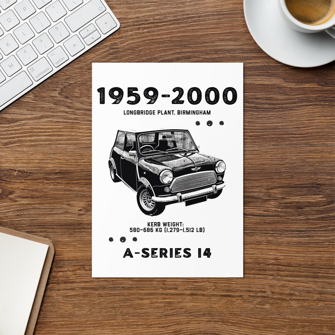 Mini Cooper Birthday Card Greeting Card Well Wishing Get Well Card ...