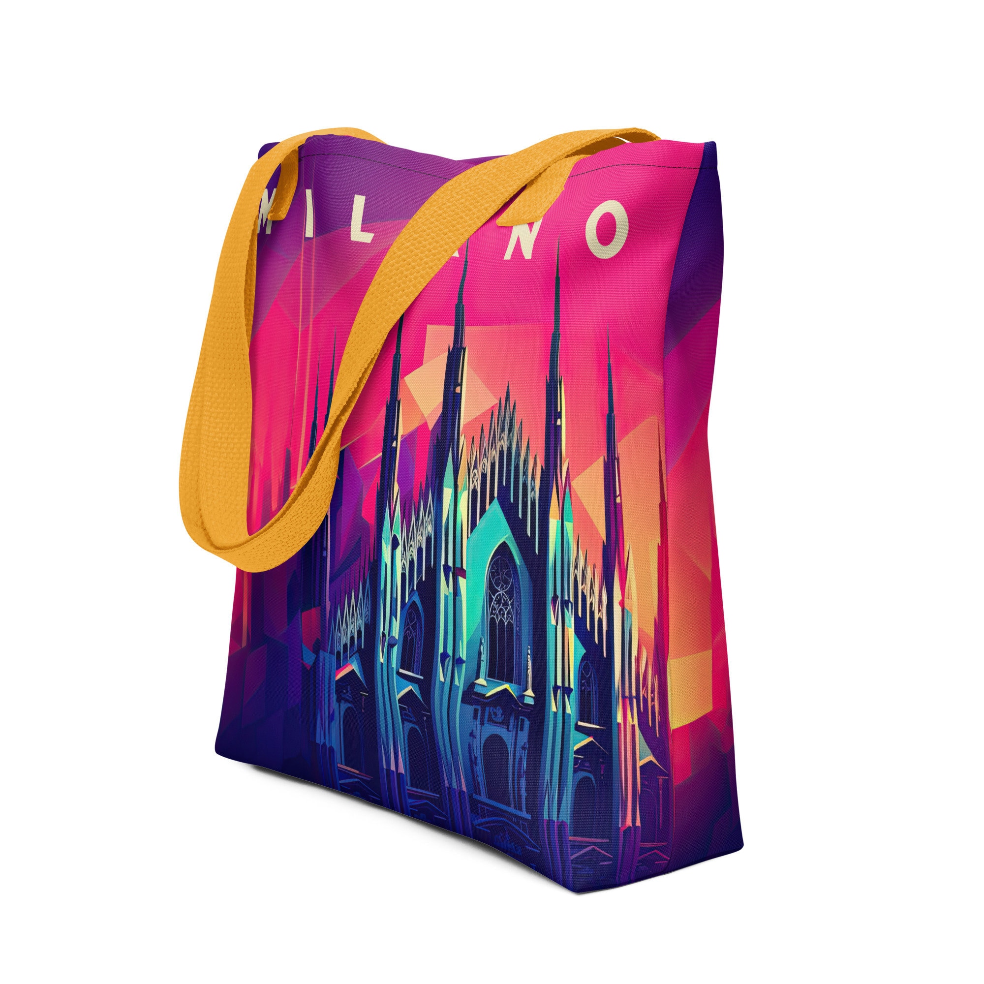 Milan Tote Bag Italian Bag Duomo Di Milano Shopper Tote Bag - Etsy