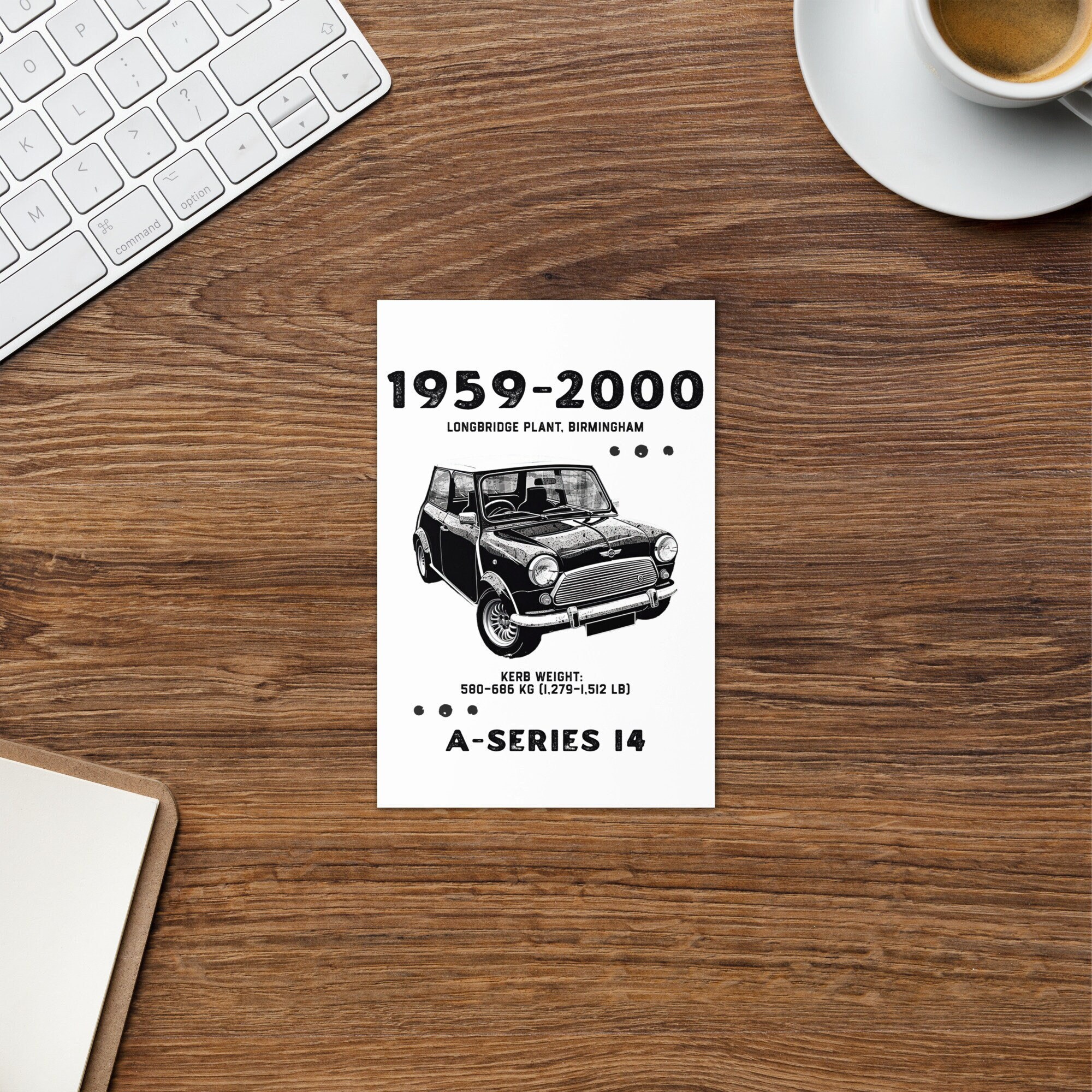 Mini Cooper Birthday Card Greeting Card Well Wishing Get Well Card ...