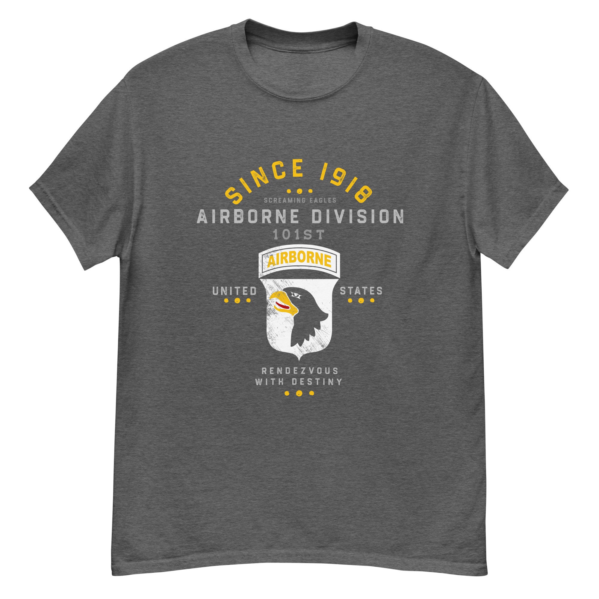 101st Airborne T-shirt Screaming Eagles Military Tee Patriotic - Etsy