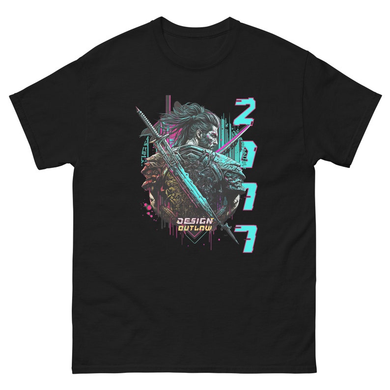 Cyberpunk 2077 Samurai T-shirt Cyberpunk Clothing Bladerunner Gifts Men ...