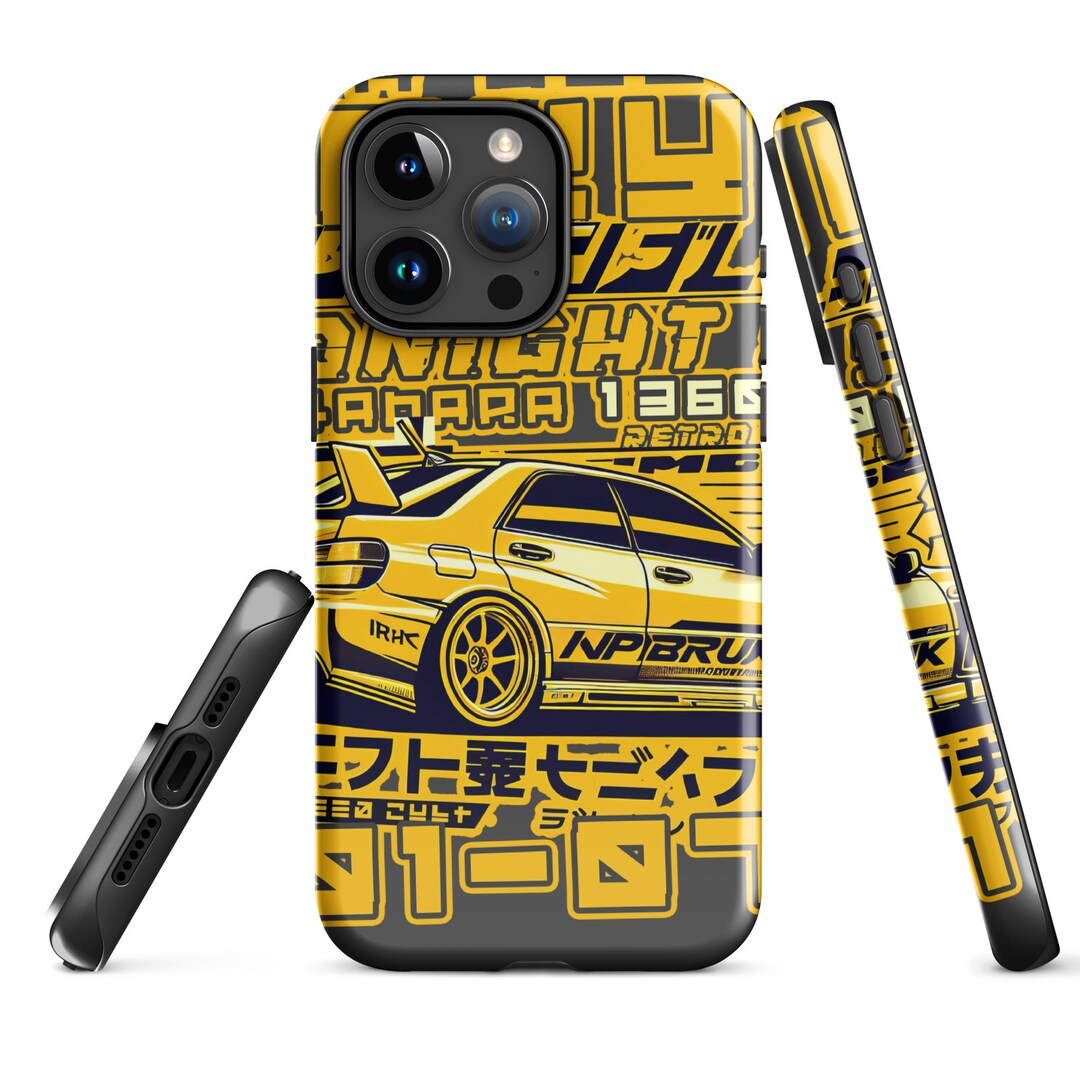 JDM Blobeye Subie Cyberpunk iPhone Case: Japanese Art Anime Manga Style ...