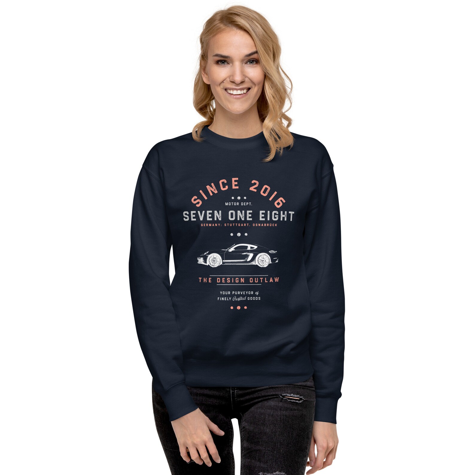 Vintage 718 Sweatshirt: Classic German Sports Car Clothing - Etsy