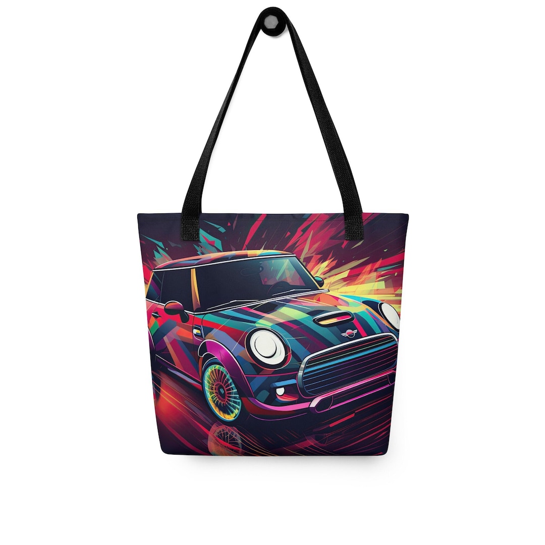 Mini Car Tote Bag Grocery Cooper Mini Birthday Gift Accessory Shopping ...