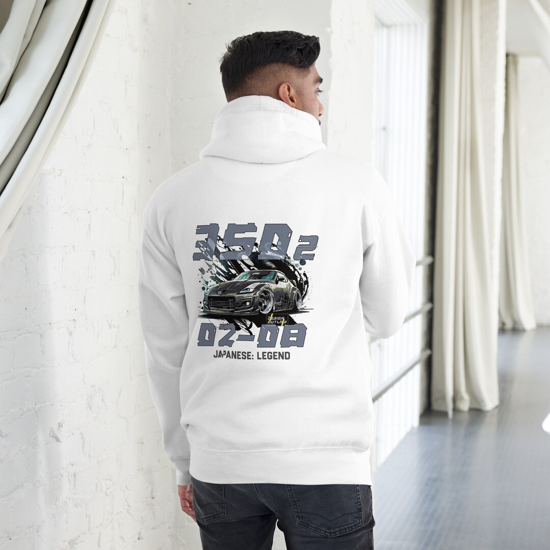 350z Hoodie: Japanese Sports Car Grunge Graphic - Etsy