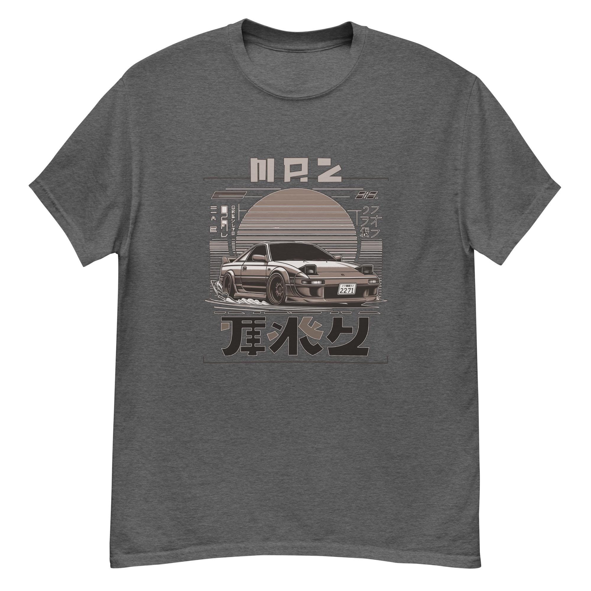 MR2 T-shirt – Vintage Japanese Graphic Art (front & Back) – MR2 JDM ...