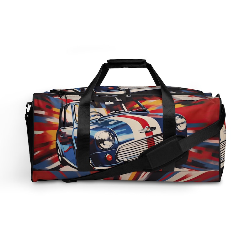Mini Cooper Duffle Bag Classic Mini Car Birthday Gift Accessory ...