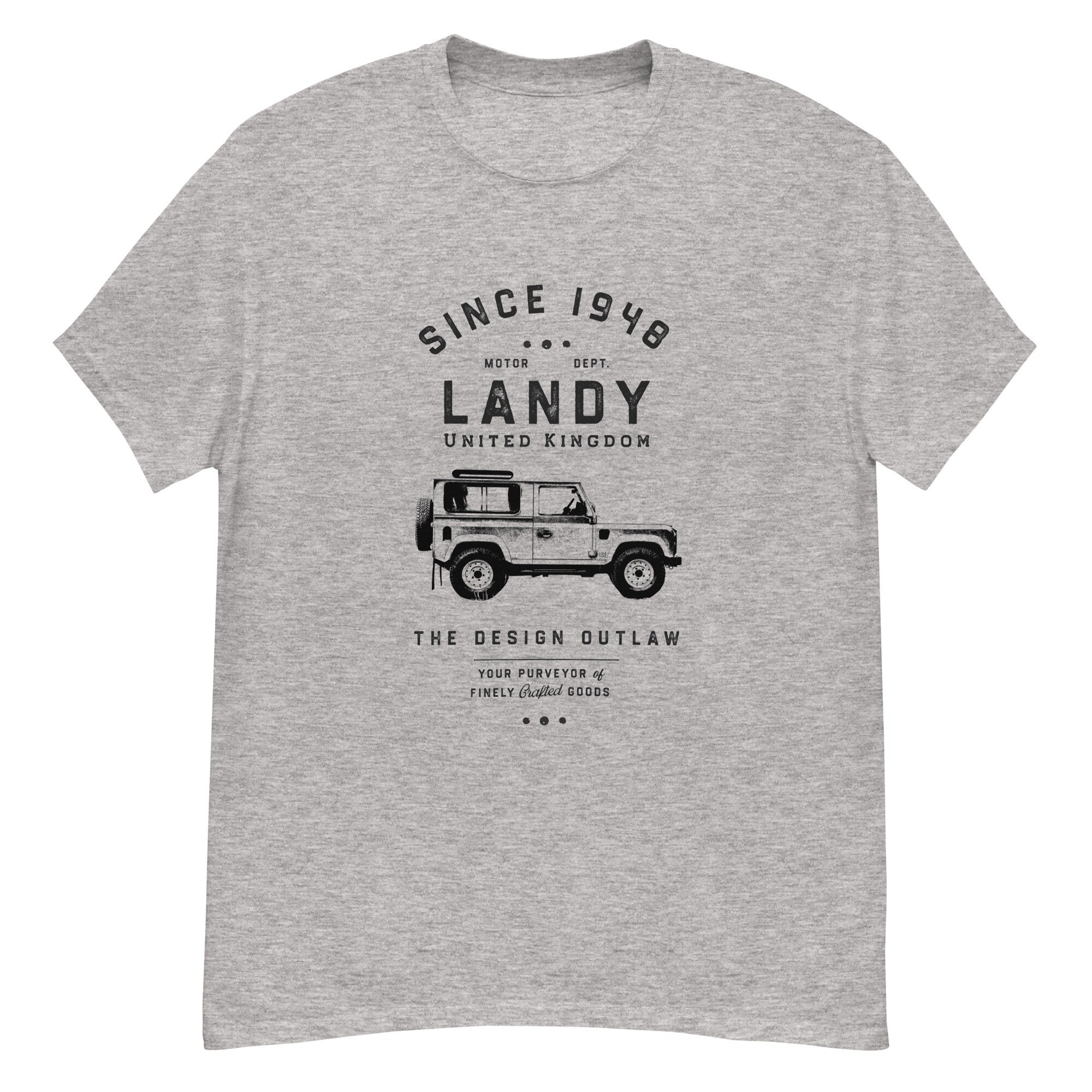 Landy Defender T-shirt Men's Clothing Classic British Car - Etsy