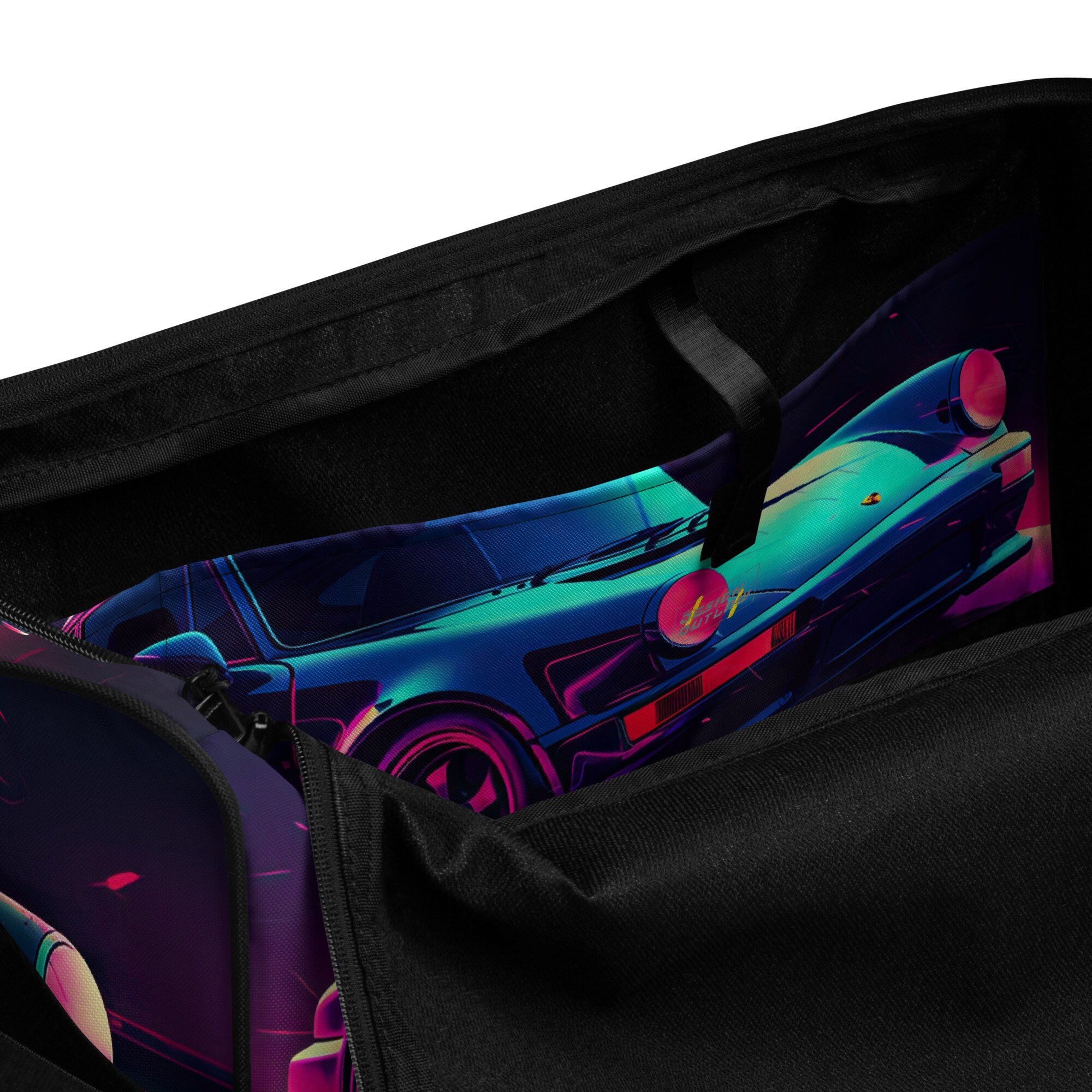 Nine Eleven Duffle Bag Synthwave GT3 Vintage Car Bag Sports Bag Duffel ...
