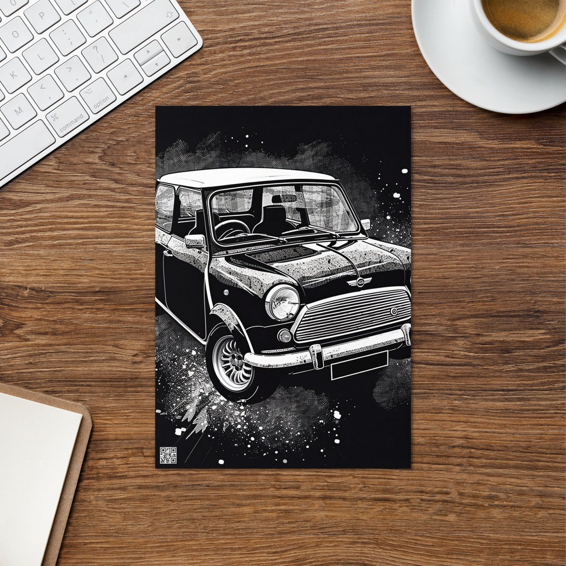 Mini Cooper Birthday Card Greeting Card Well Wishing Get Well Card ...