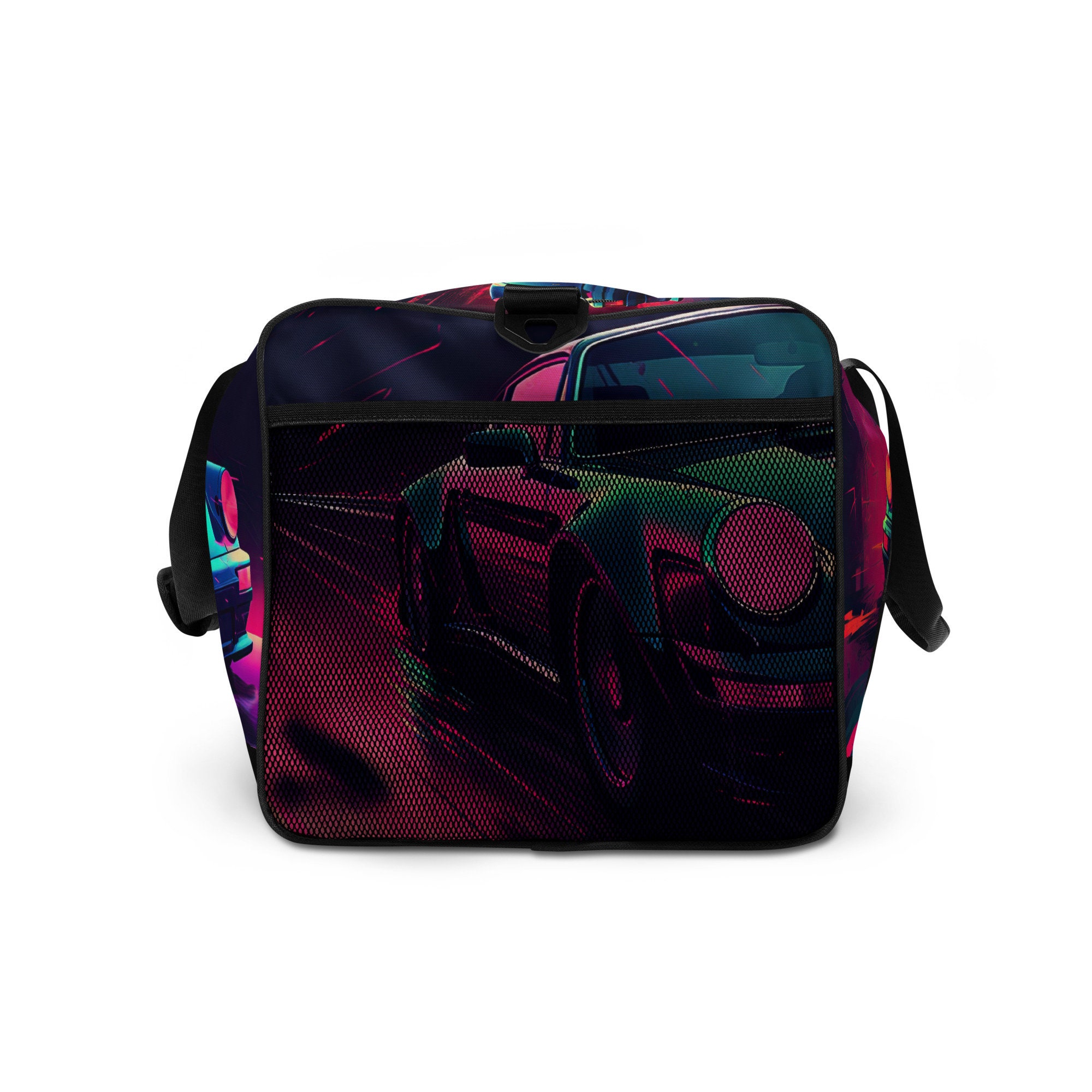 Nine Eleven Duffle Bag Synthwave GT3 Vintage Car Bag Sports Bag Duffel ...