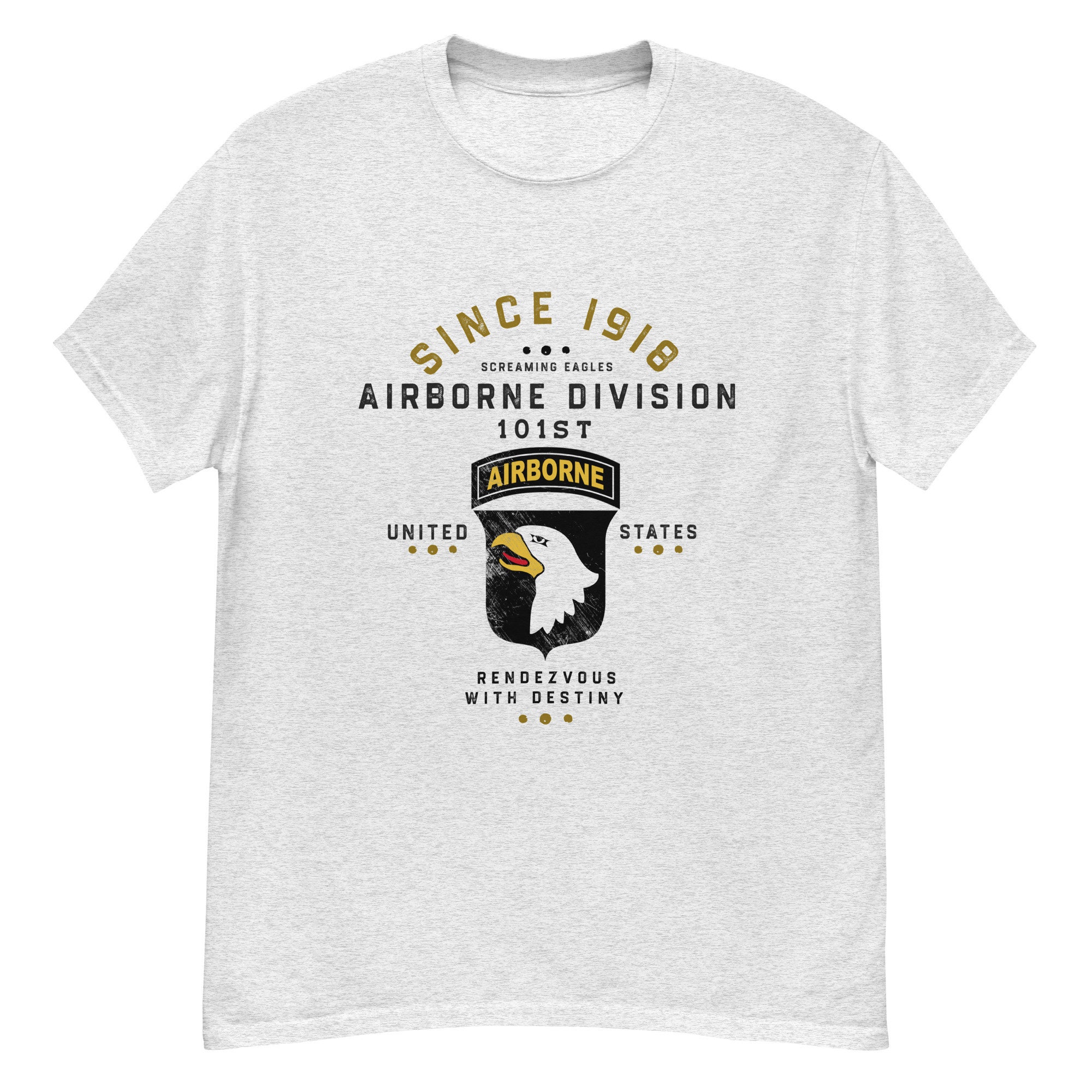 101st Airborne Division T-shirt 101st Arbn Screaming Eagles Military ...