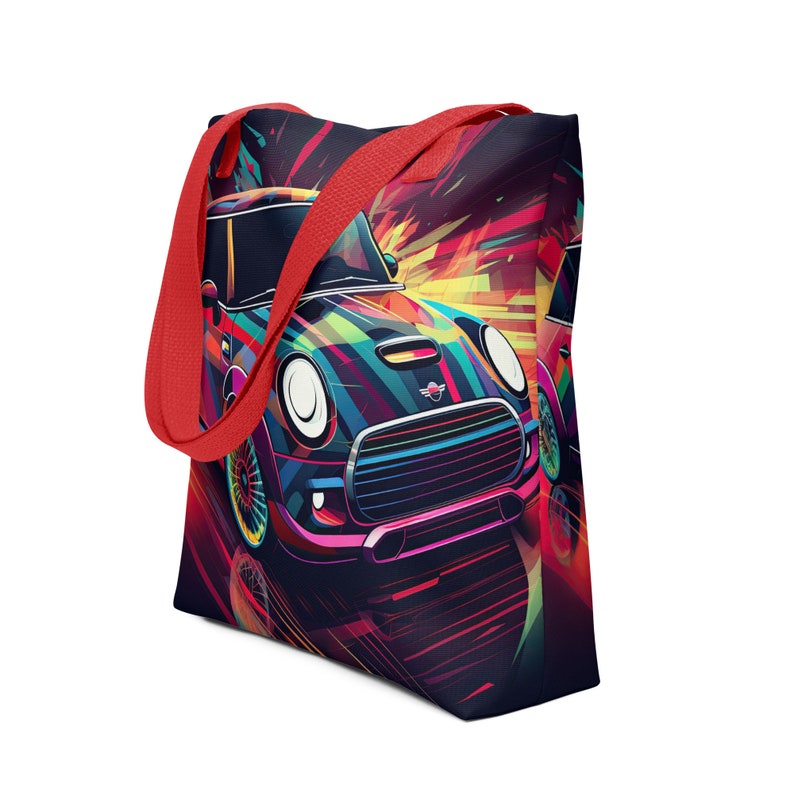 Mini Car Tote Bag Grocery Cooper Mini Birthday Gift Accessory Shopping ...