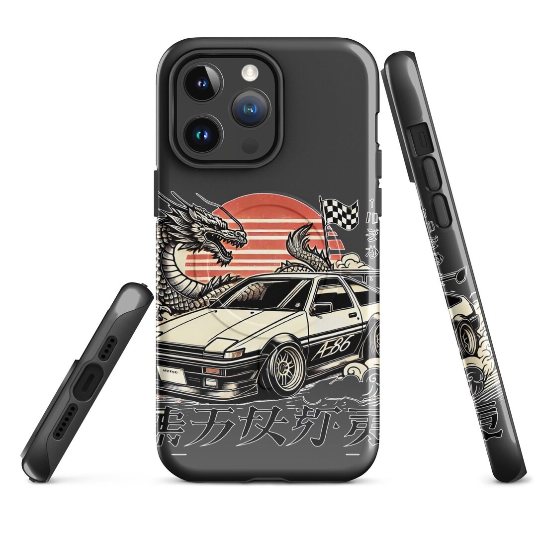 AE86 Magsafe iPhone Case Tough Phone Case JDM Skin Graphic Art ...