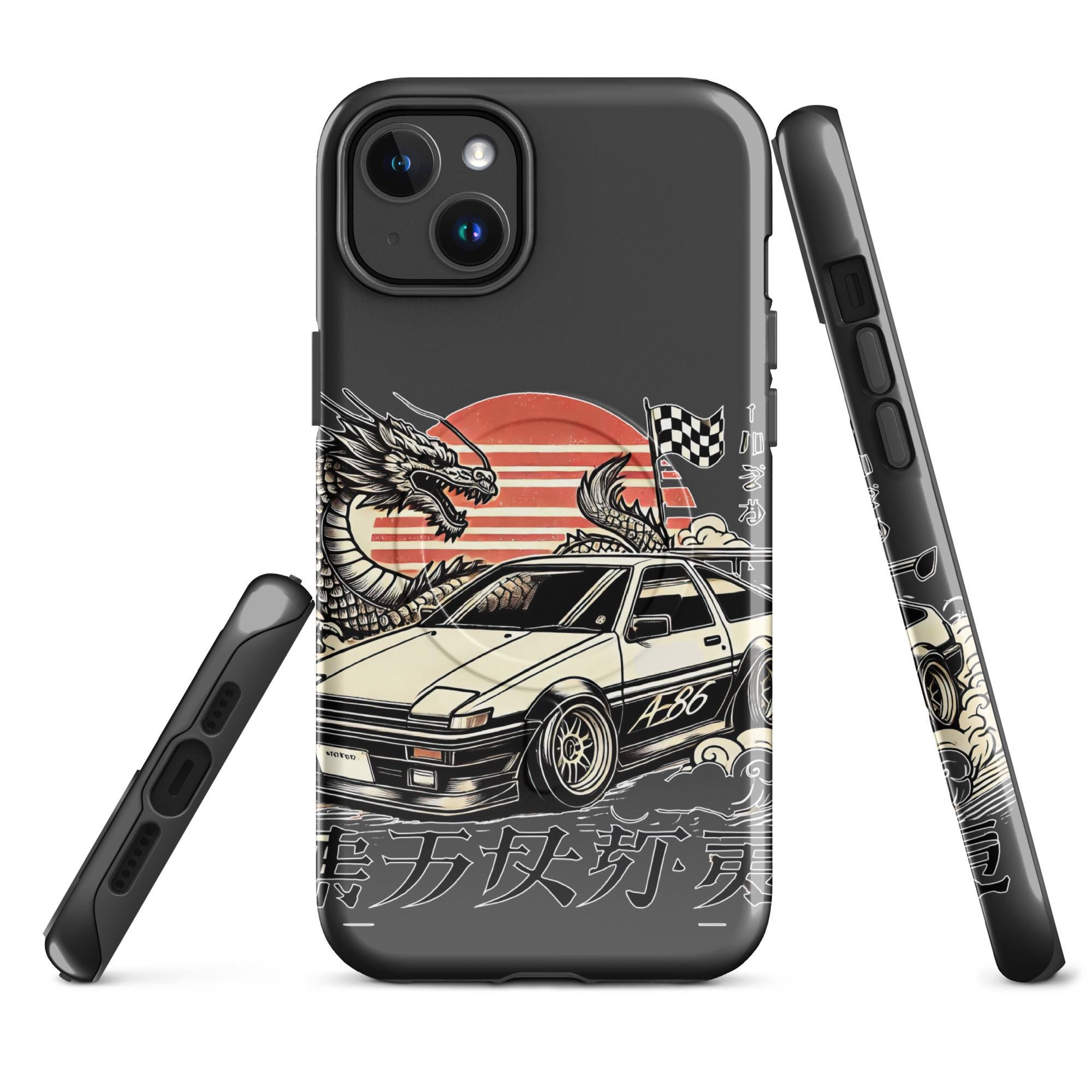 AE86 Magsafe iPhone Case Tough Phone Case JDM Skin Graphic Art ...
