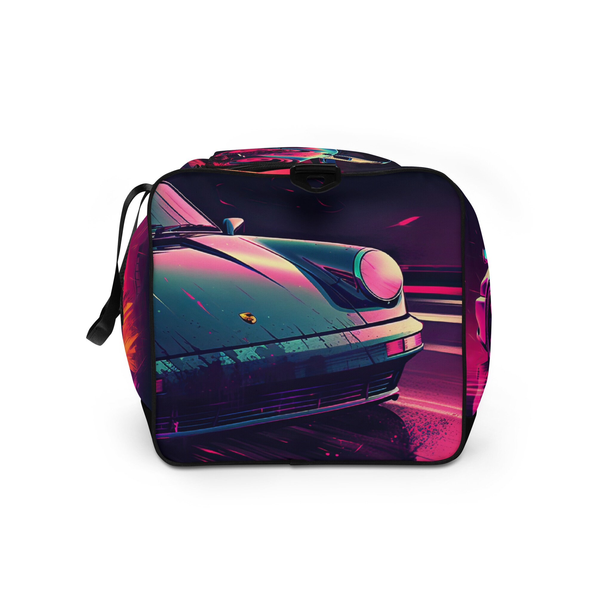 Nine Eleven Duffle Bag Synthwave GT3 Vintage Car Bag Sports Bag Duffel ...