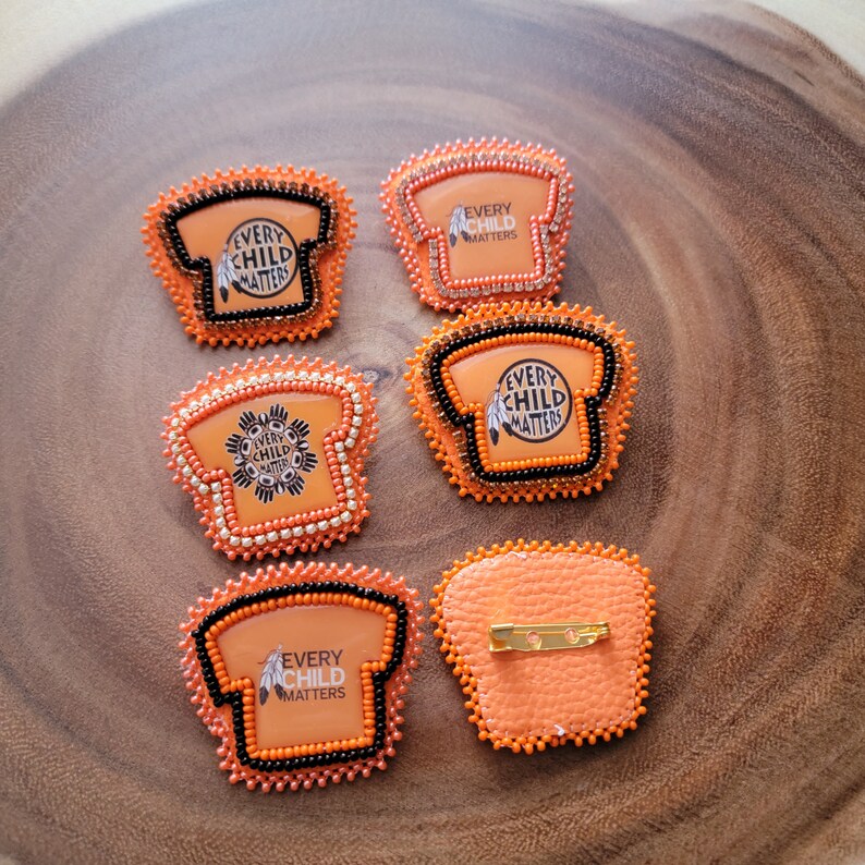 Every Child Matters Orange Shirt Day Pins portion of - Etsy