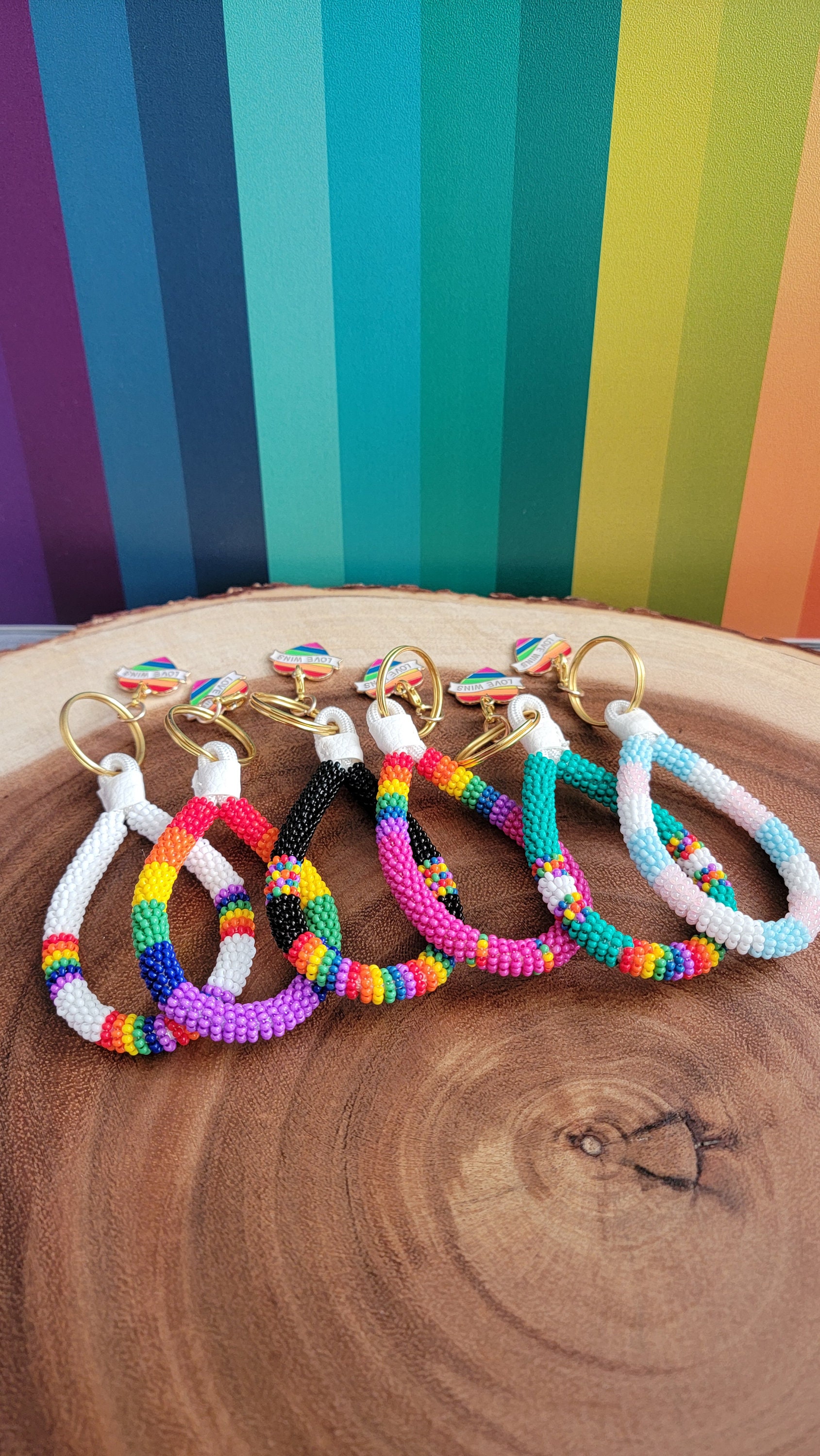 Indigenous Beaded Keychains PRIDE Collection - Etsy