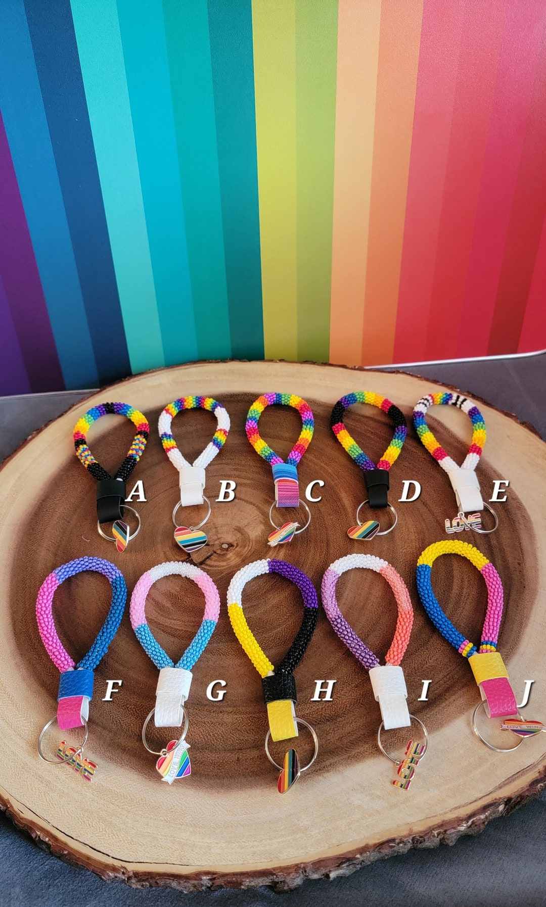 Indigenous Beaded Keychains PRIDE Collection - Etsy