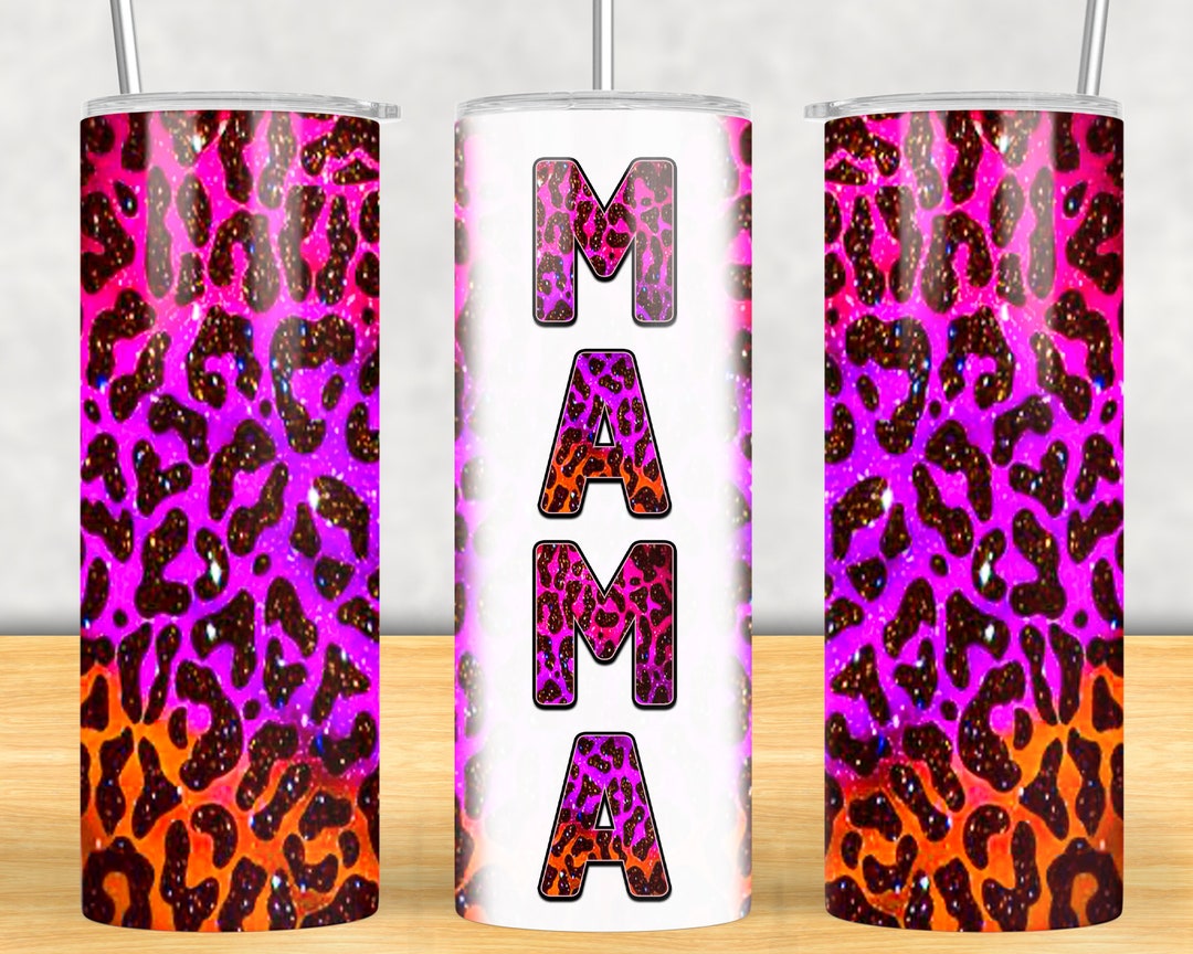 20oz Skinny Tumbler Mama Tumbler Png Mom Tumbler Wrap Etsy