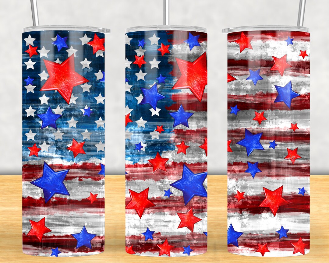 American Falg Tumbler Png, American Tumbler Png, 20oz Skinny Tumbler ...
