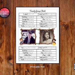 My Family Story Childrens Family History Journal PDF - Etsy