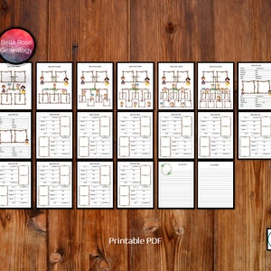 My Family Story - Childrens Family History Journal PDF - Etsy