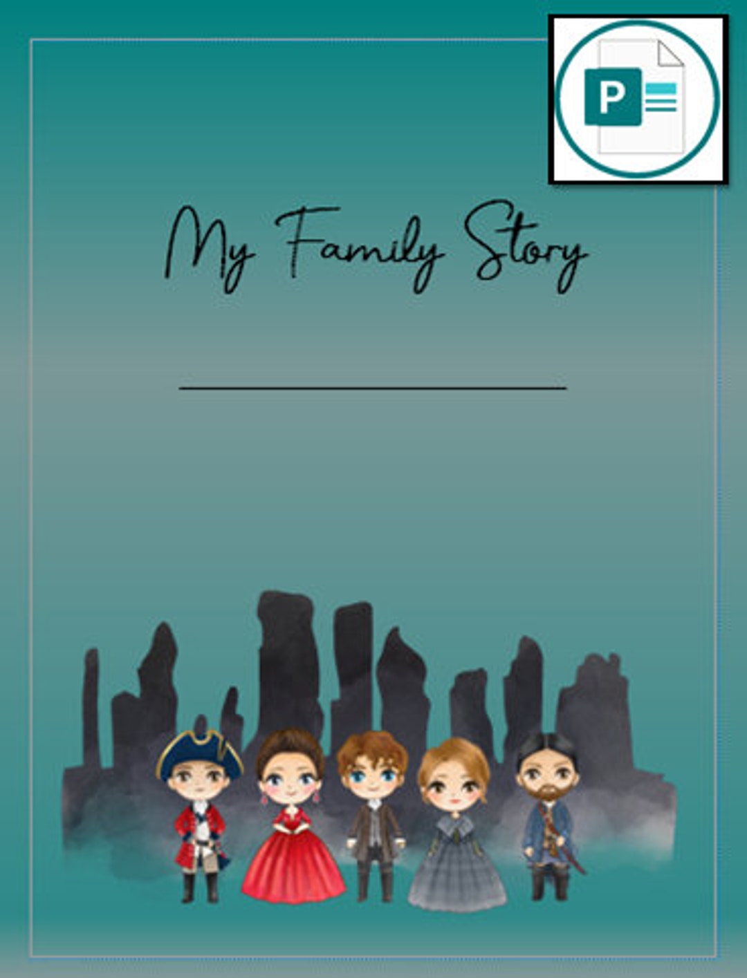 My Family Story Family History Journal - Etsy