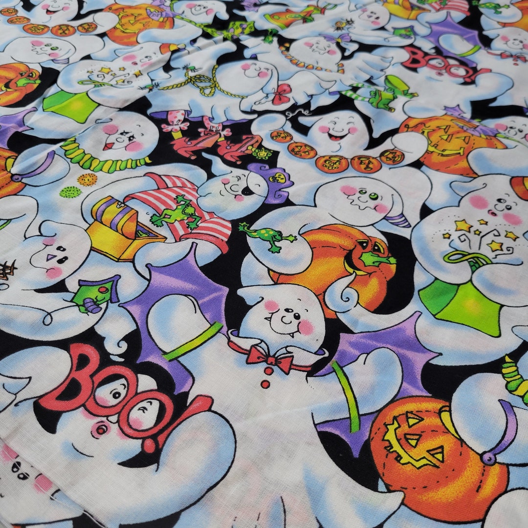 Vintage Ghost Fabric - Etsy