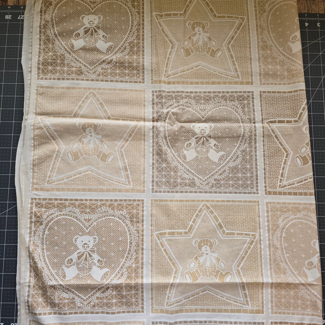 Marcus Bros Bear Lace Cotton Fabric - Etsy