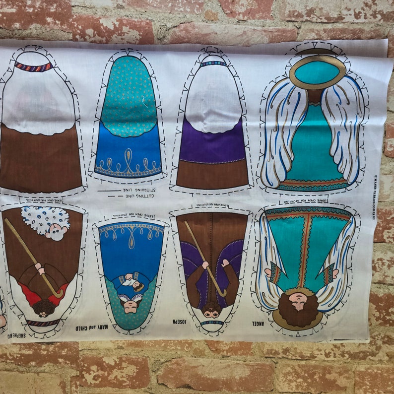 Nativity Cut and Sew Religious Panel - Etsy
